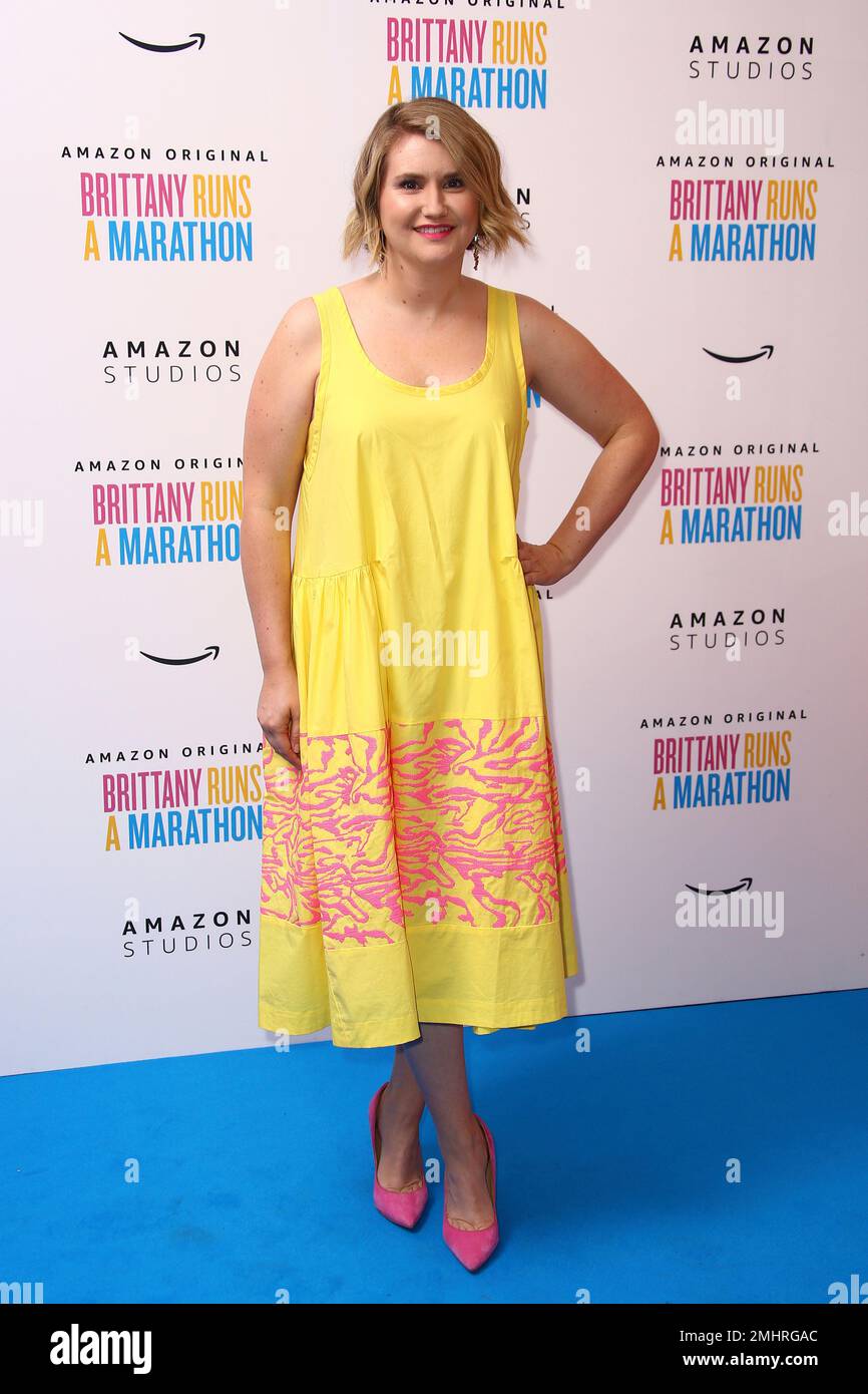 Actress Jillian Bell poses for photographers upon arrival at the ...