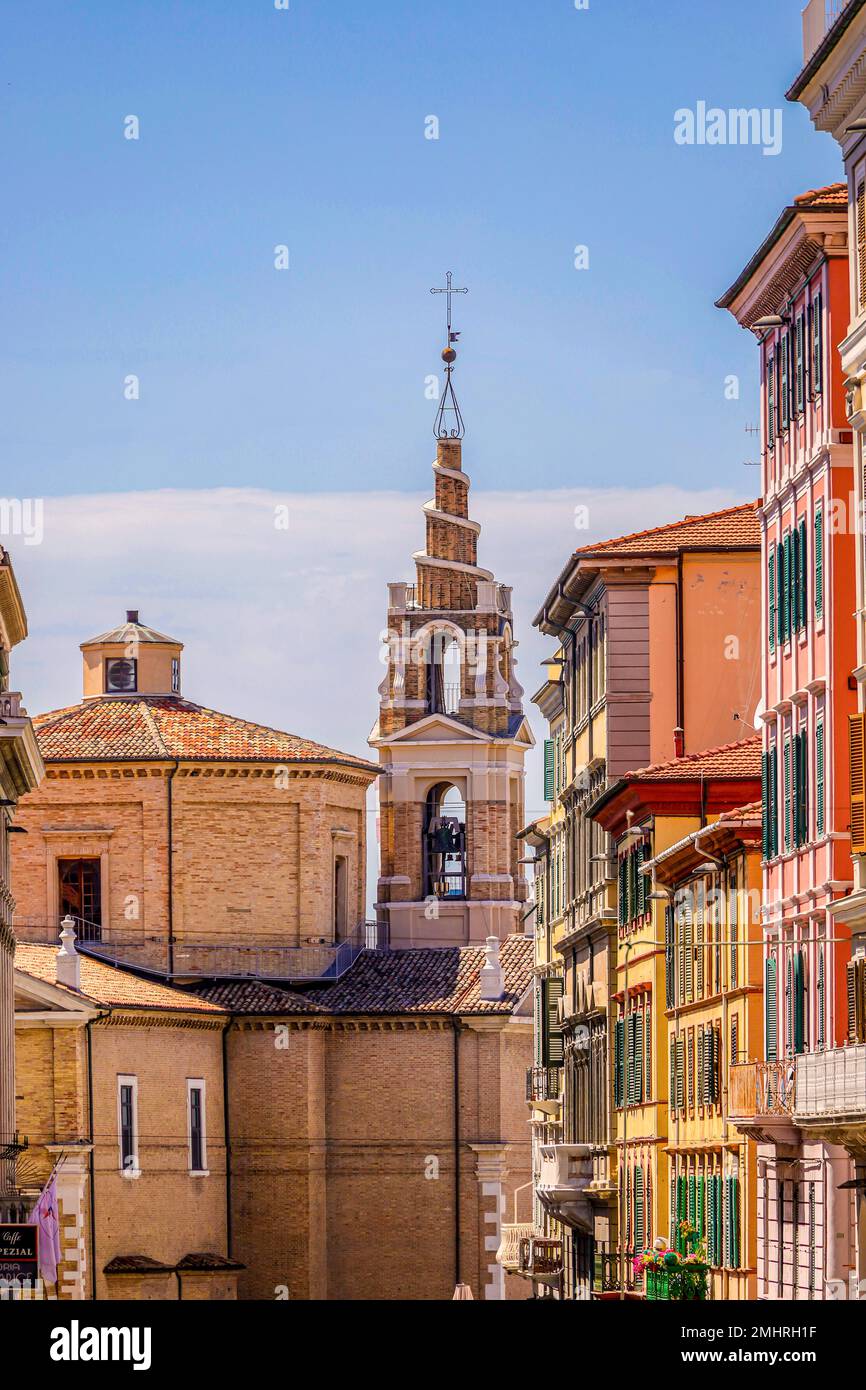 Ancona, Italy, a port town. From Ancona you can reach Greece by ferry ...