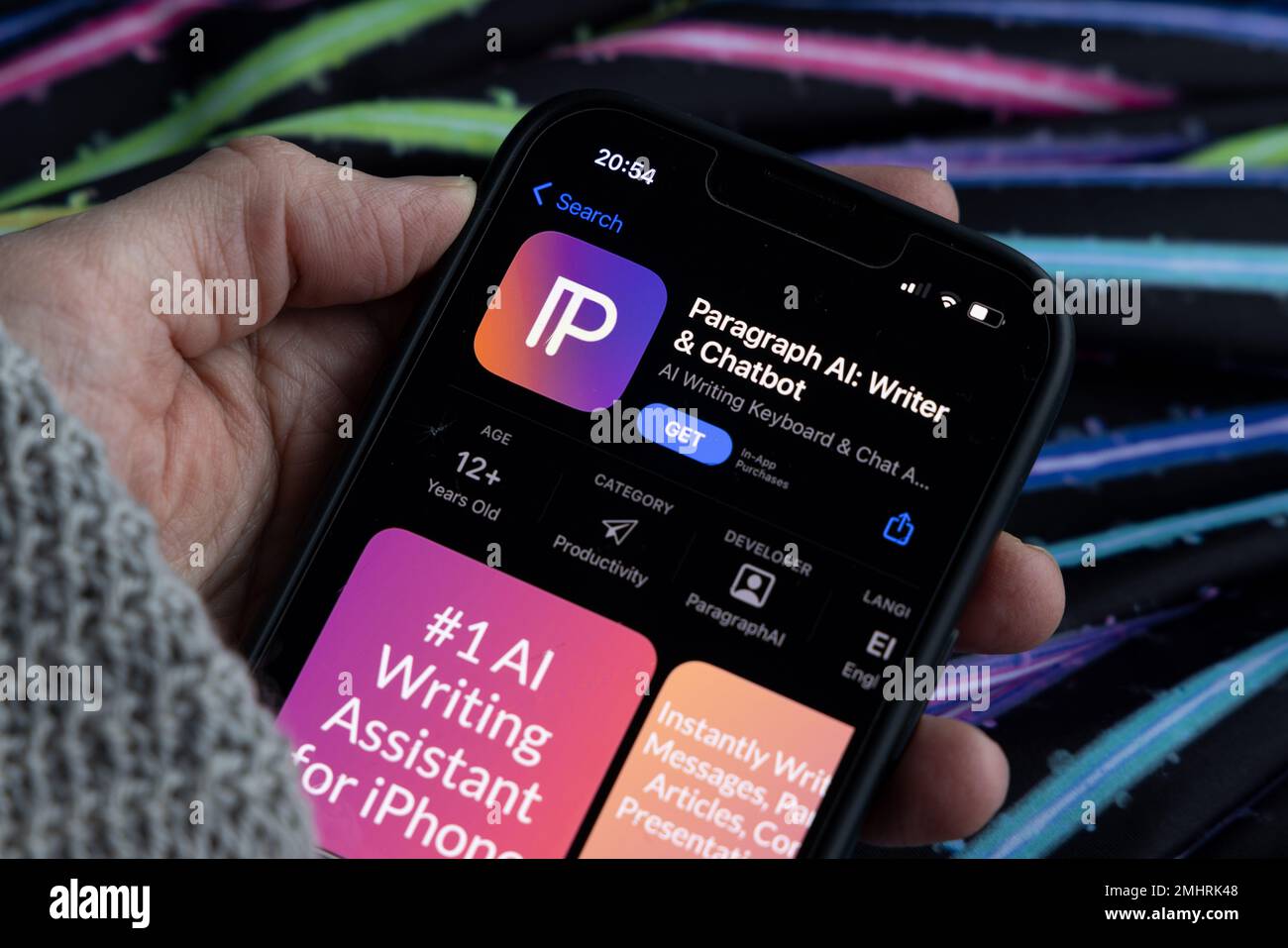 Generative ai writer hi-res stock photography and images - Alamy