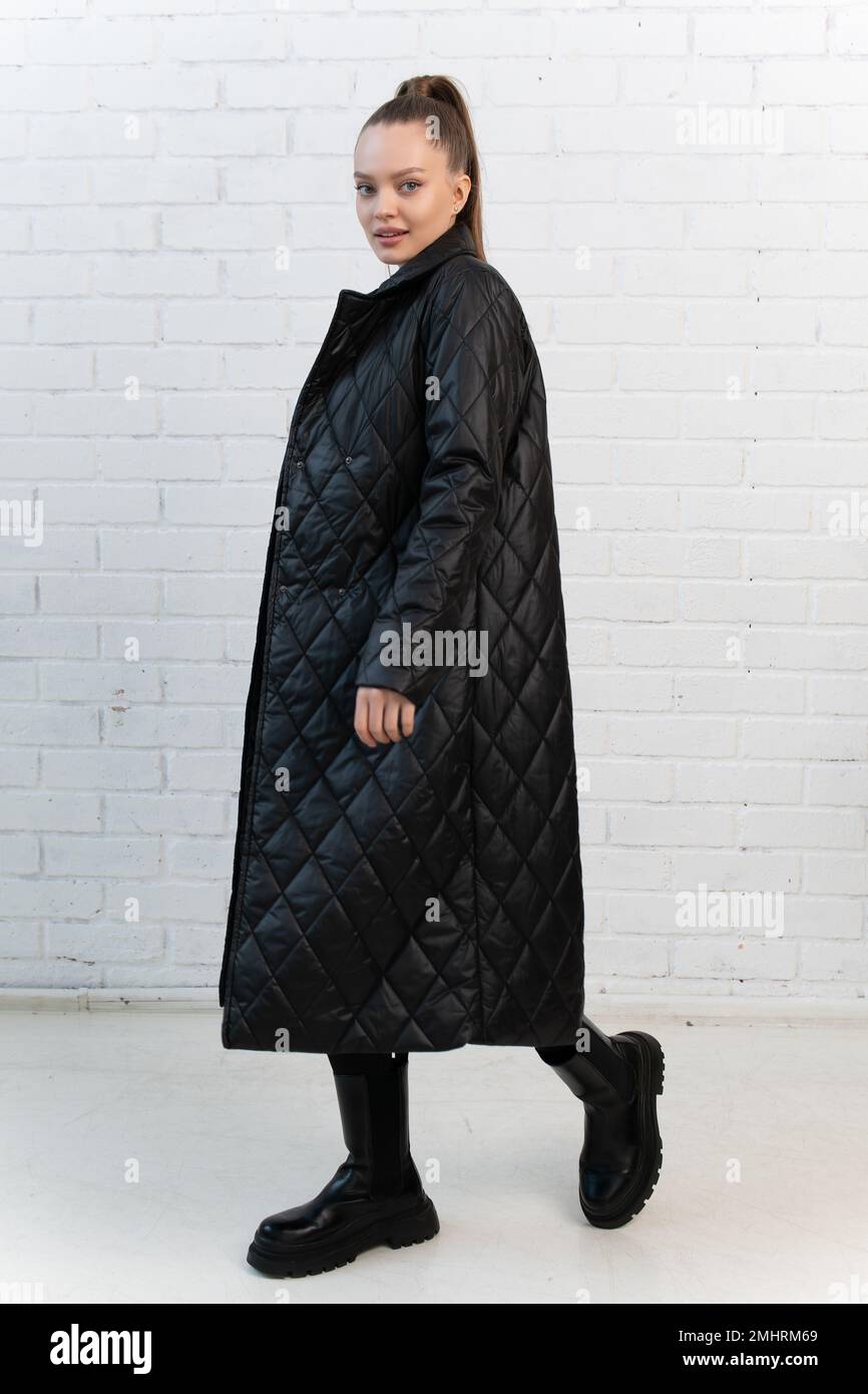 face fashion model background white young portrait stylish isolated ...