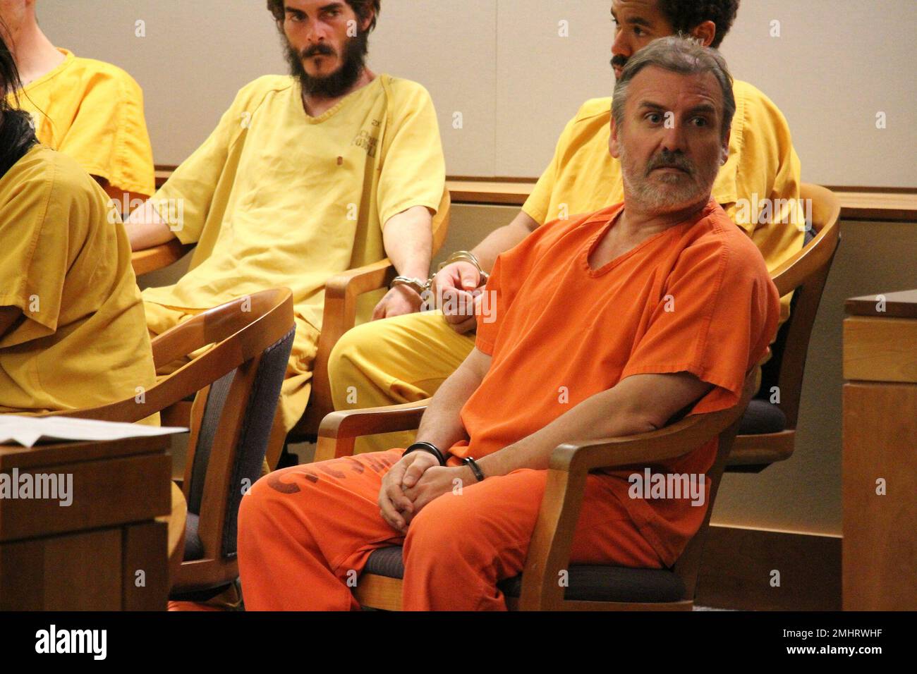 Brian Steven Smith sits in a courtroom in Anchorage, Alaska, Monday ...