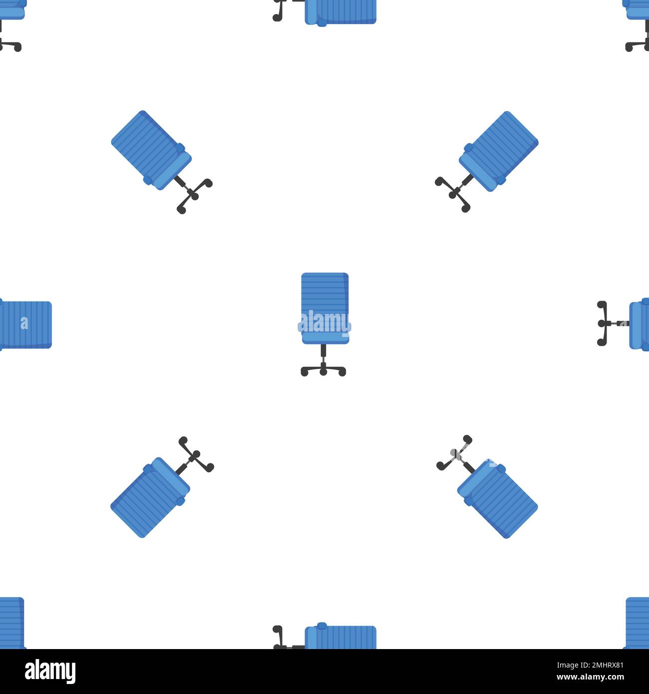 Business desk chair pattern seamless vector Stock Vector Image & Art ...