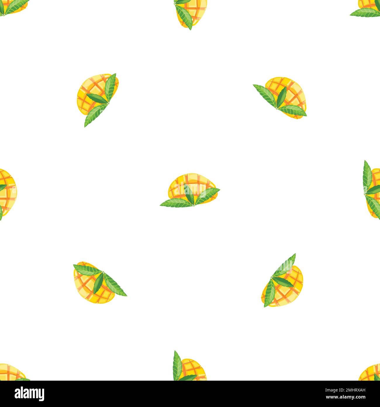 Sweet mango pattern seamless vector Stock Vector Image & Art - Alamy