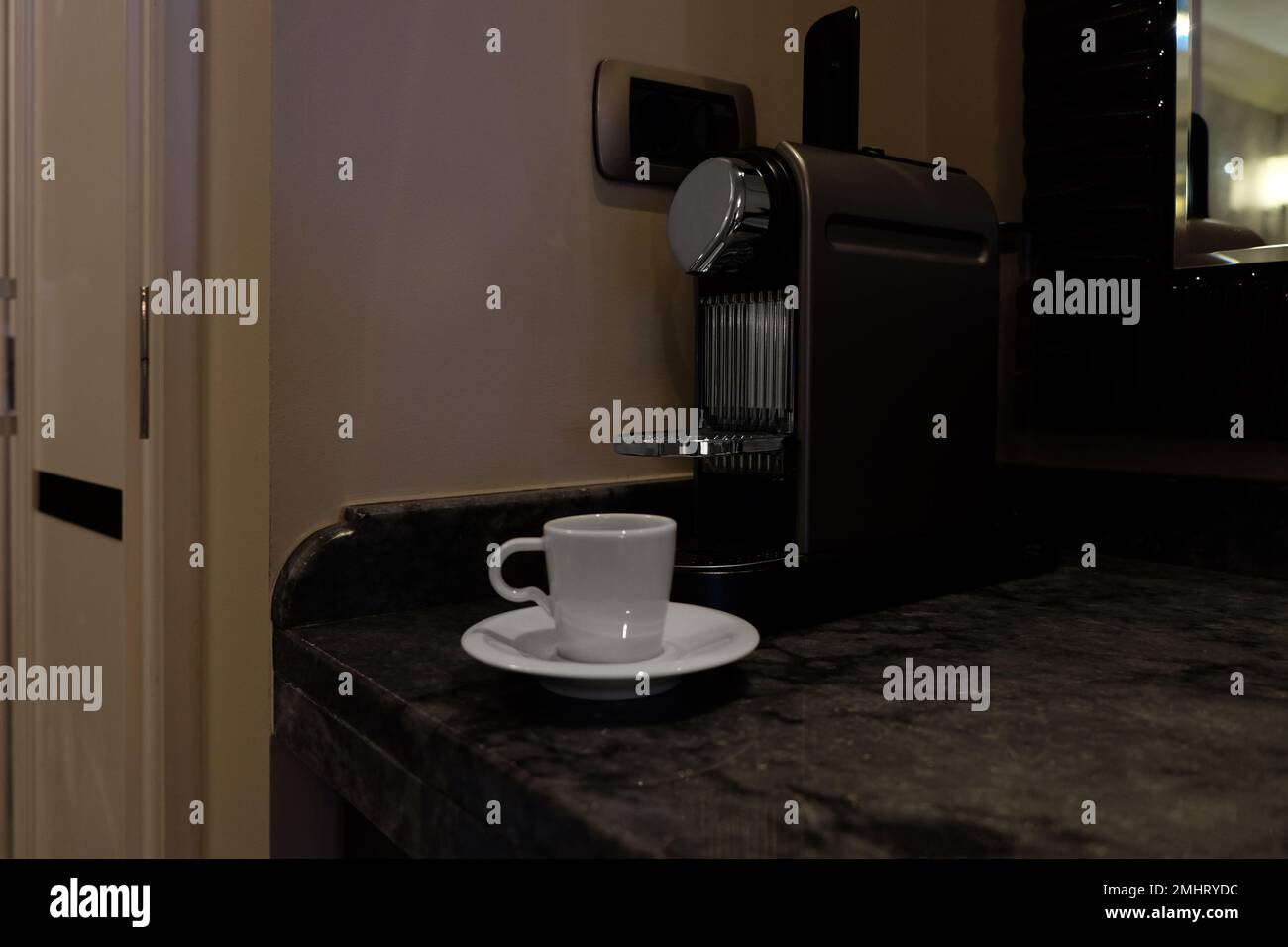 Hotel room coffee machine hi-res stock photography and images - Alamy