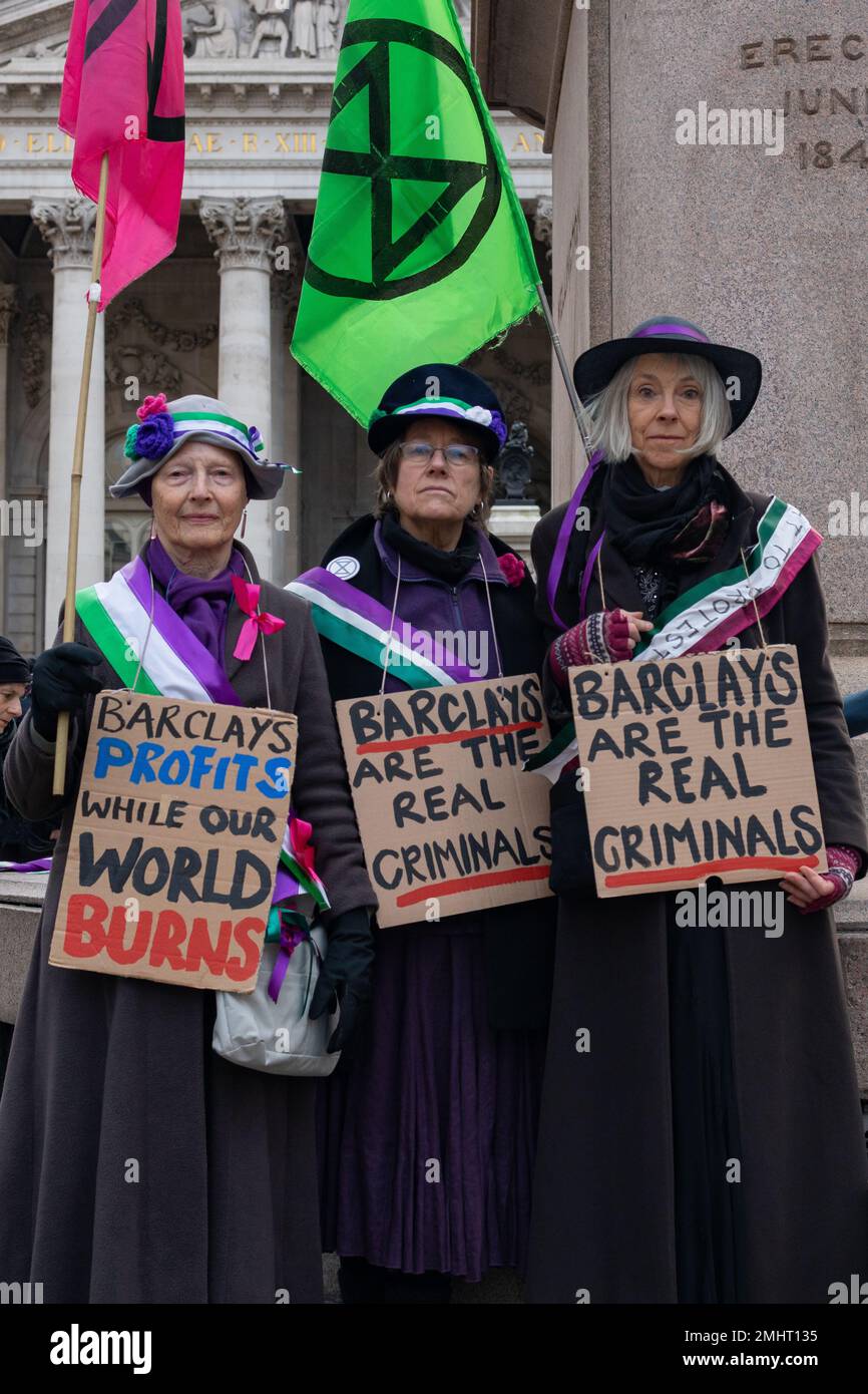 Barclays funding climate emergency hi-res stock photography and images ...