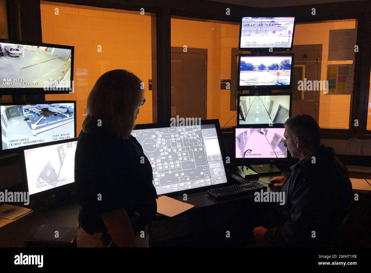 In this Sept. 12, 2019 photo, County Sheriff Janis Mangum stands in a ...