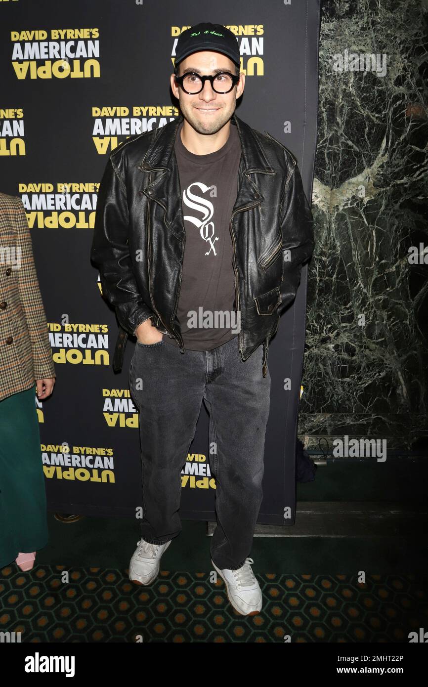 Jack Antonoff attends the Broadway opening night of "David Byrne's ...