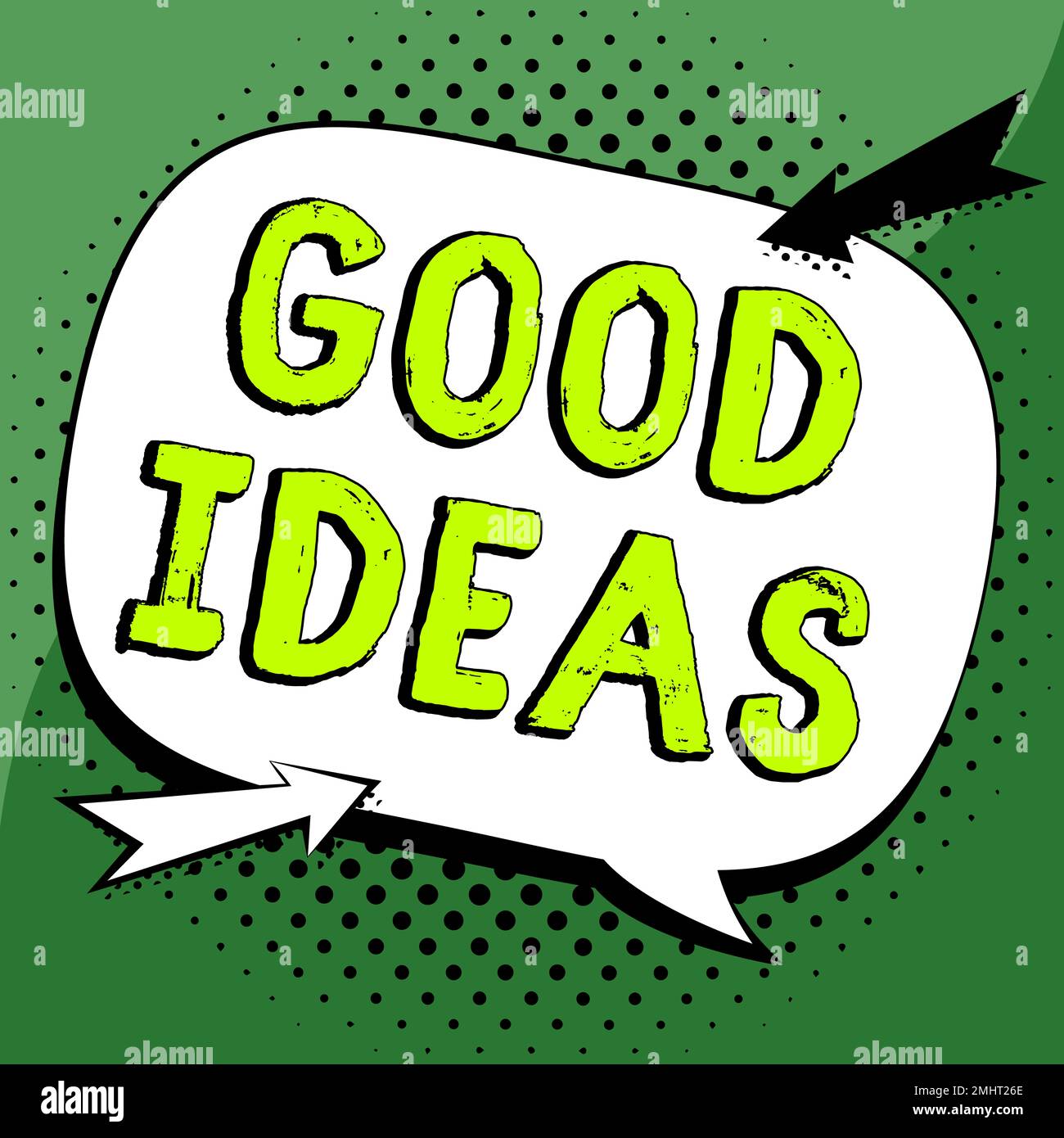 Inspiration showing sign Good Ideas. Word for nice formulated thought ...