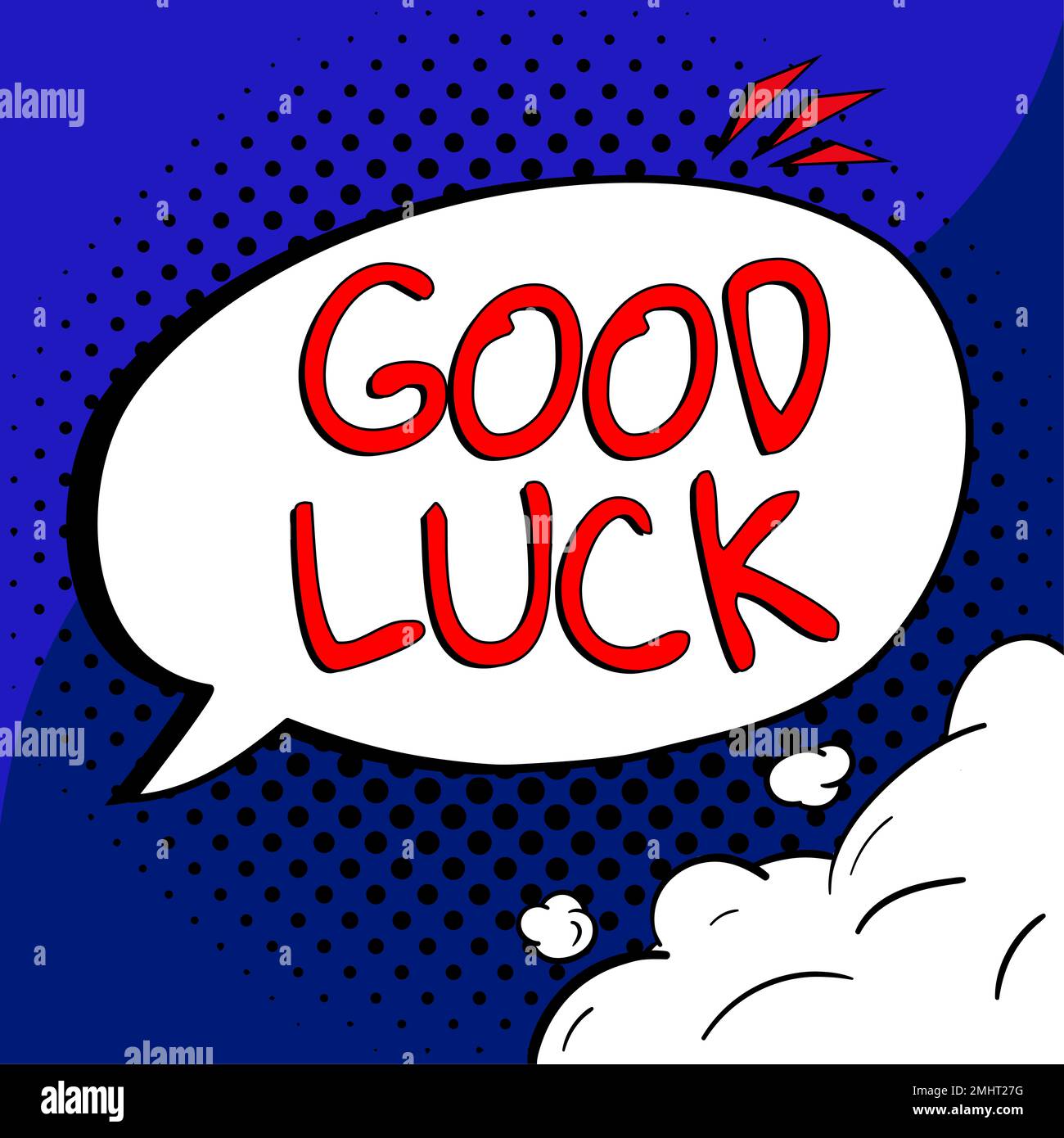 Inspiration showing sign Good Luck. Business idea A positive fortune or ...