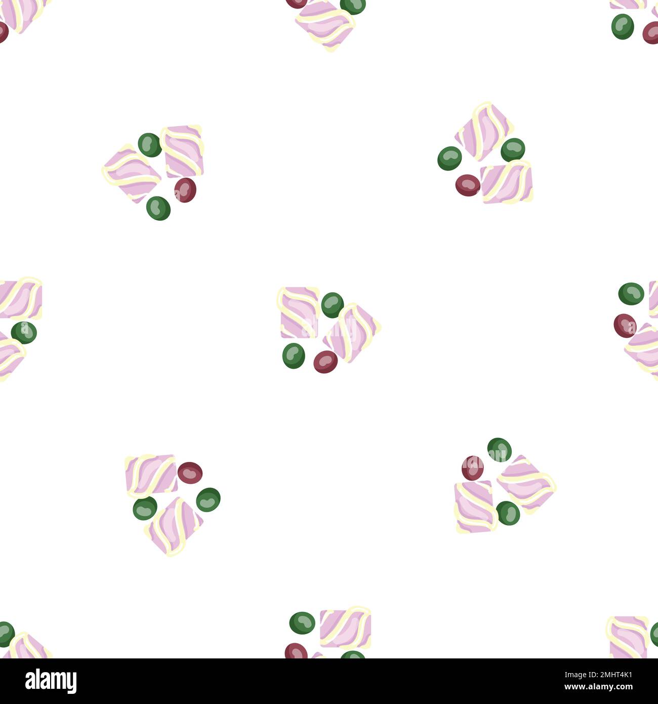 Fruit bubblegum pattern seamless vector Stock Vector Image & Art - Alamy