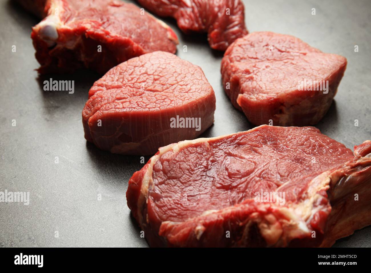Raw beef cuts hi-res stock photography and images - Alamy