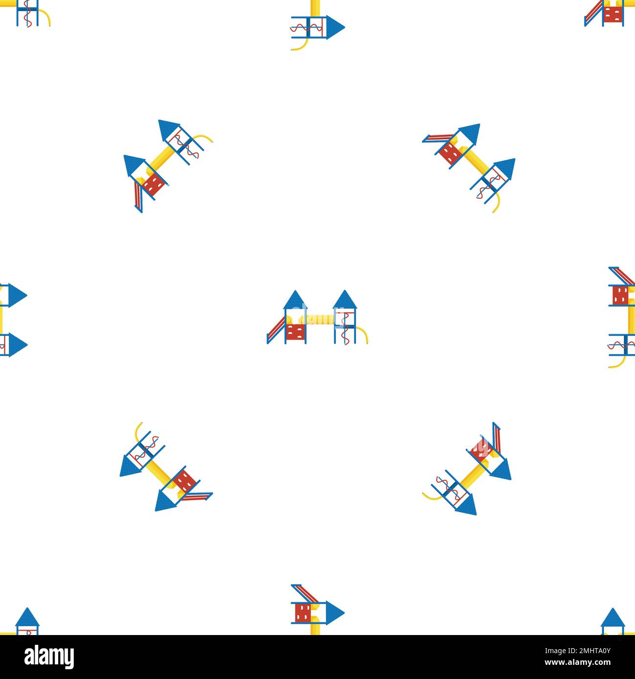 Playground pattern seamless vector Stock Vector Image & Art - Alamy