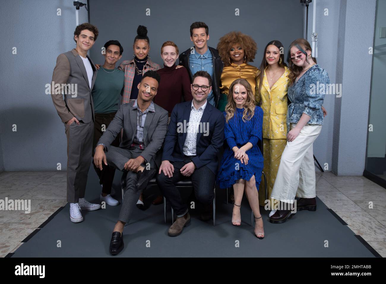 Joshua Bassett, on left, Frankie A. Rodriguez, Mark St. Cyr, Sofie ...