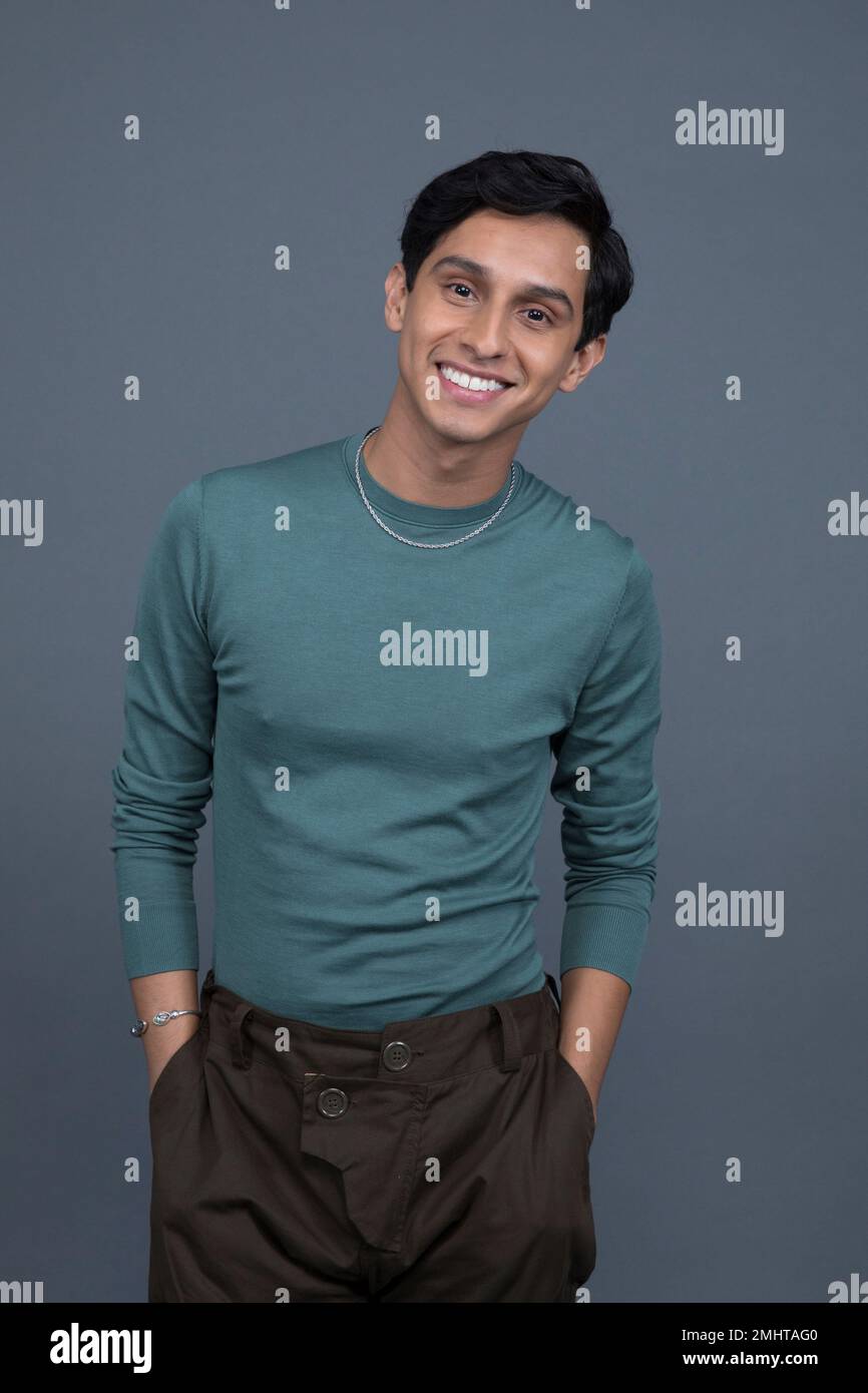 Frankie A. Rodriguez poses at the Disney + launch event promoting "High ...