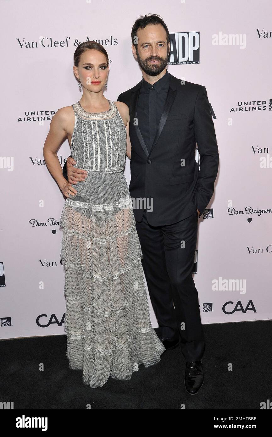 Natalie Portman, left, and Lawrence Bender attend the 2019 L.A. Dance ...