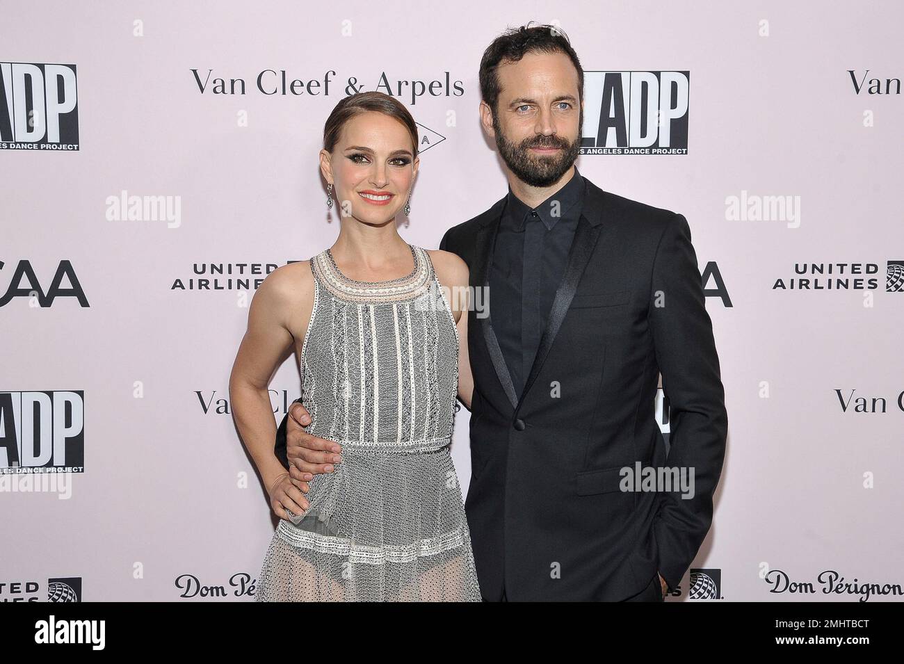 Natalie Portman, left, and Lawrence Bender attend the 2019 L.A. Dance ...