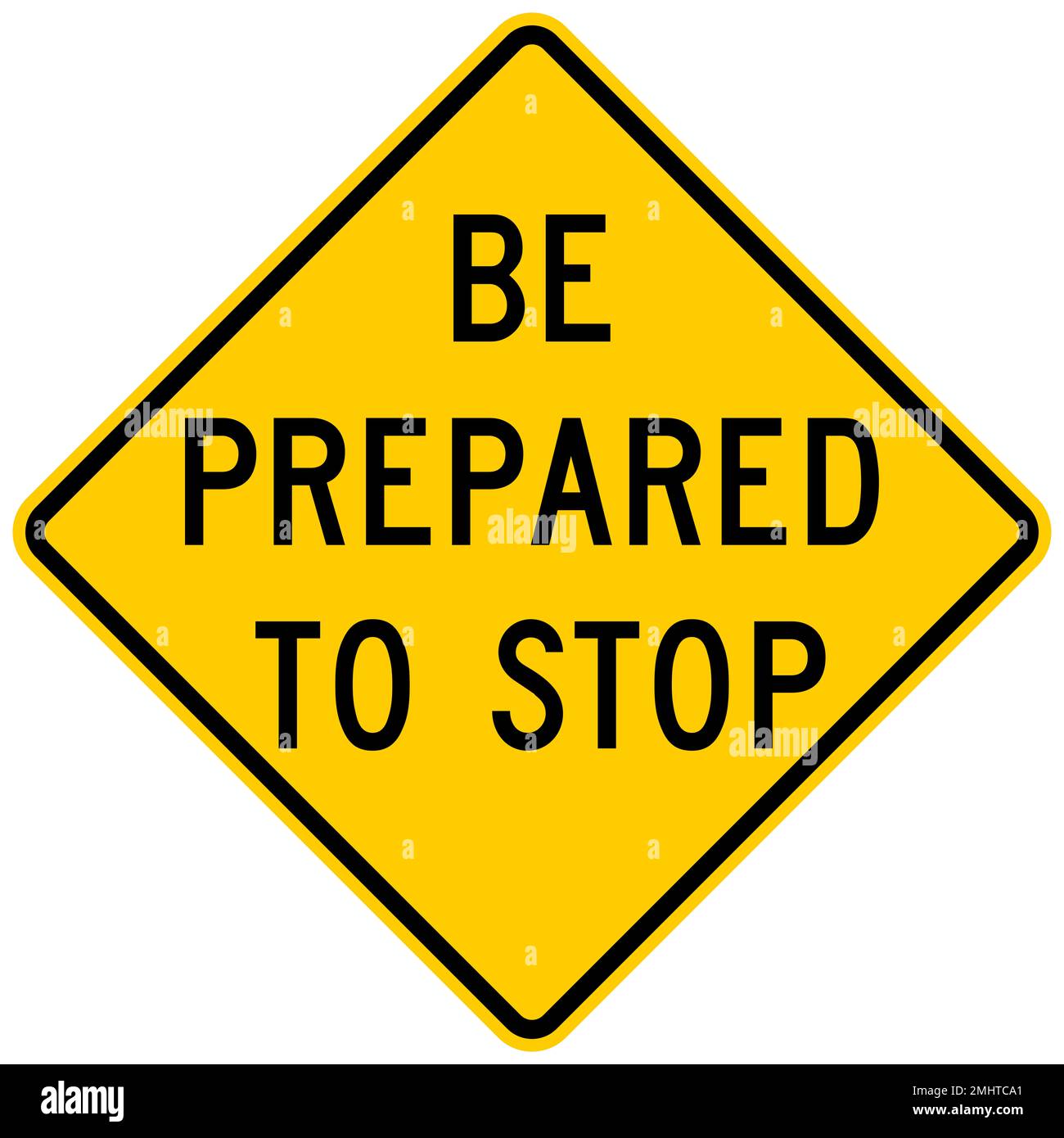 Stop warning sign hi-res stock photography and images - Alamy