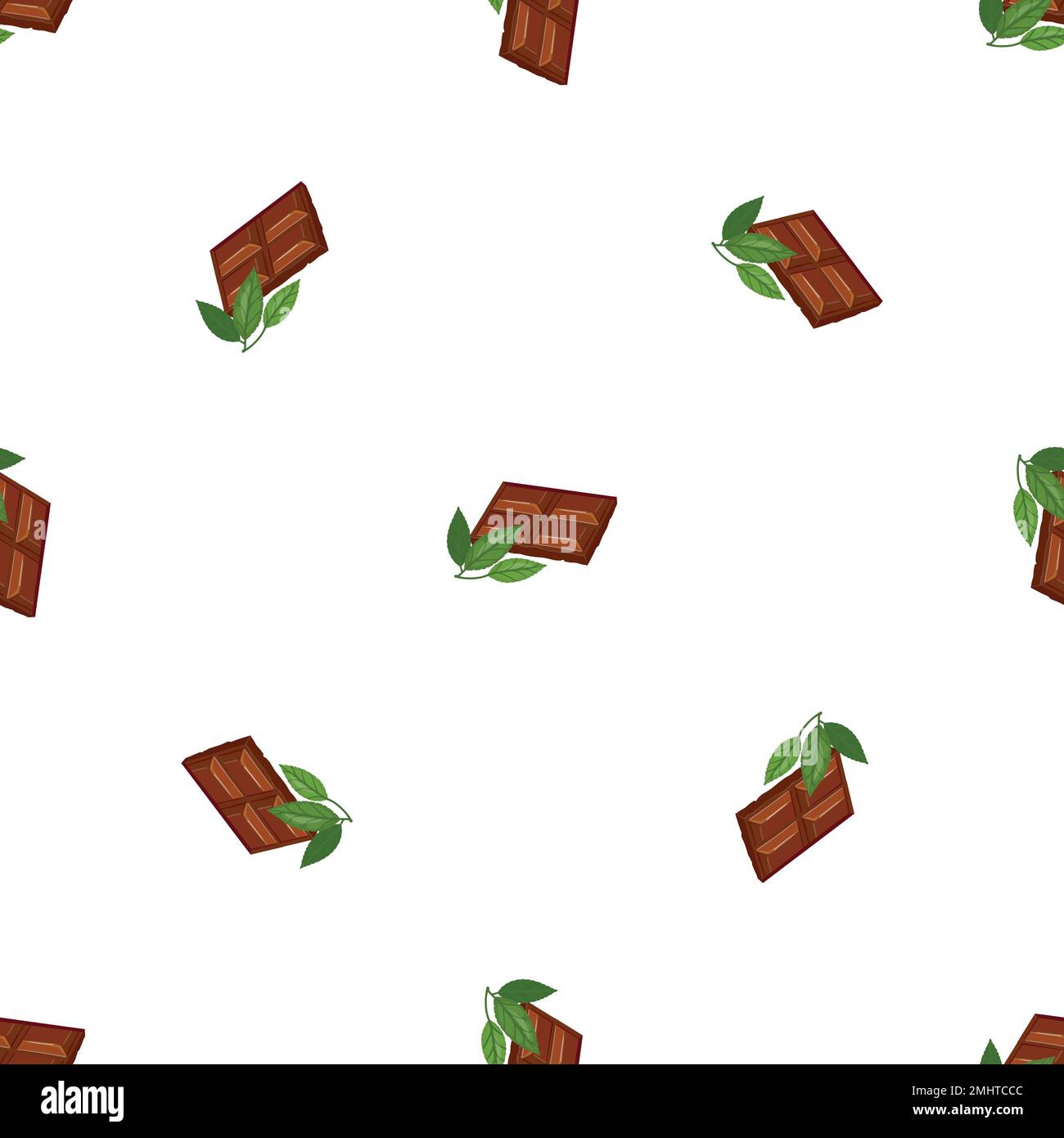 Chocolate pattern seamless vector Stock Vector Image & Art - Alamy