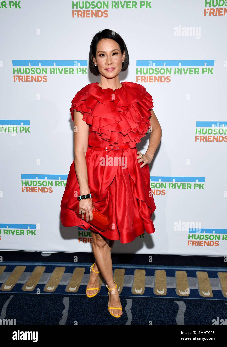 Honoree actress Lucy Liu attends the annual Hudson River Park Gala at ...