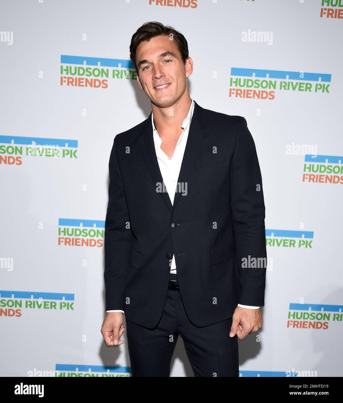 Model Tyler Cameron attends the annual Hudson River Park Gala at ...