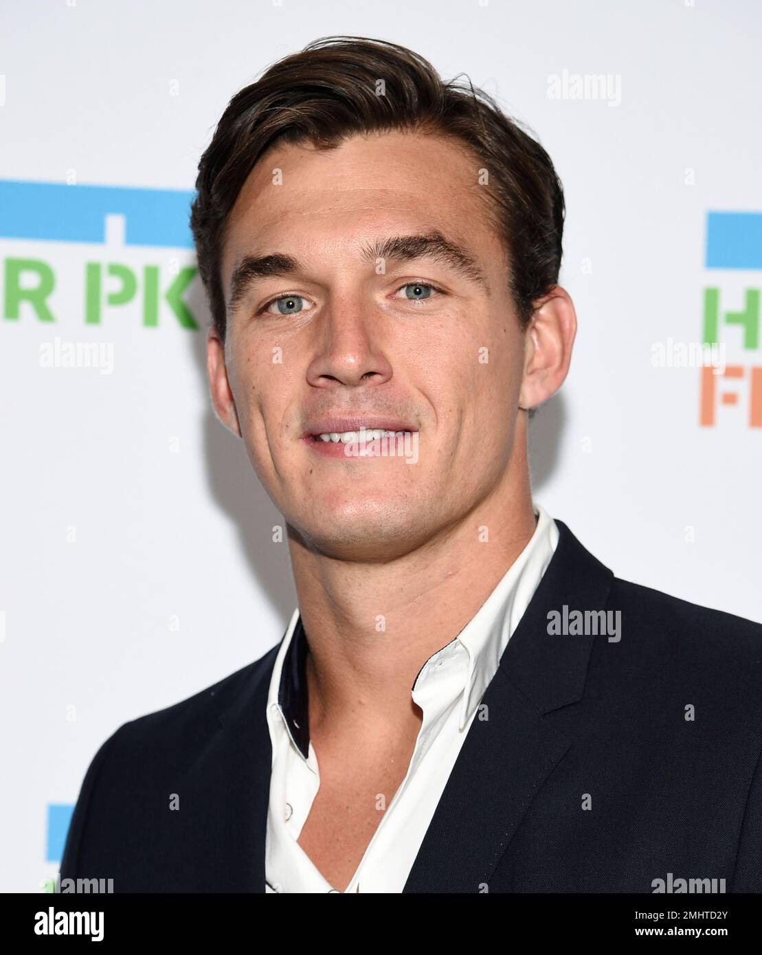 Model Tyler Cameron attends the annual Hudson River Park Gala at ...