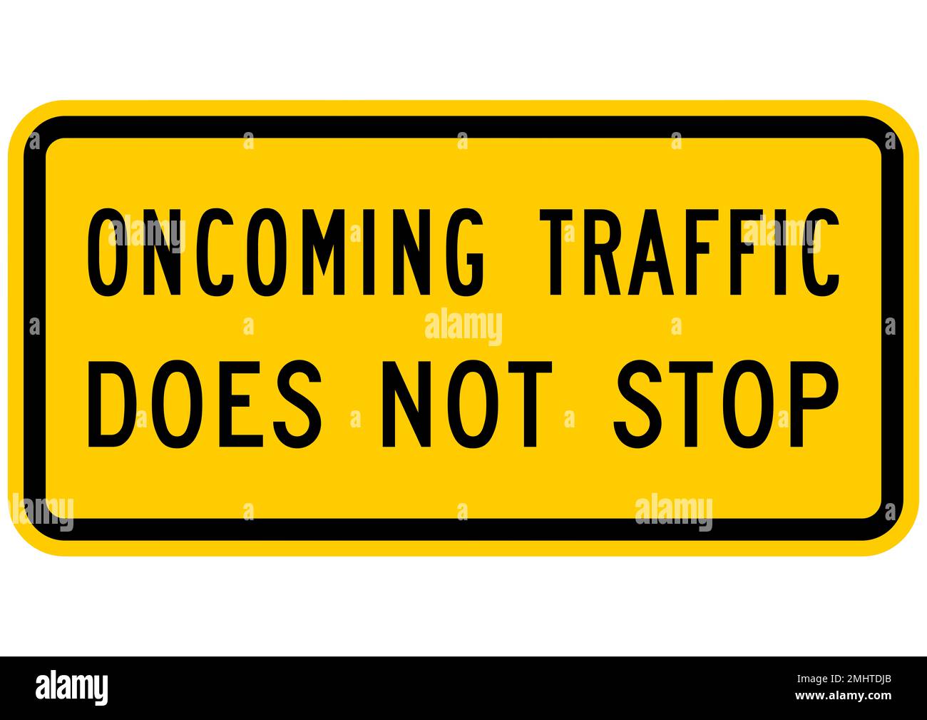 Stop warning sign hi-res stock photography and images - Alamy