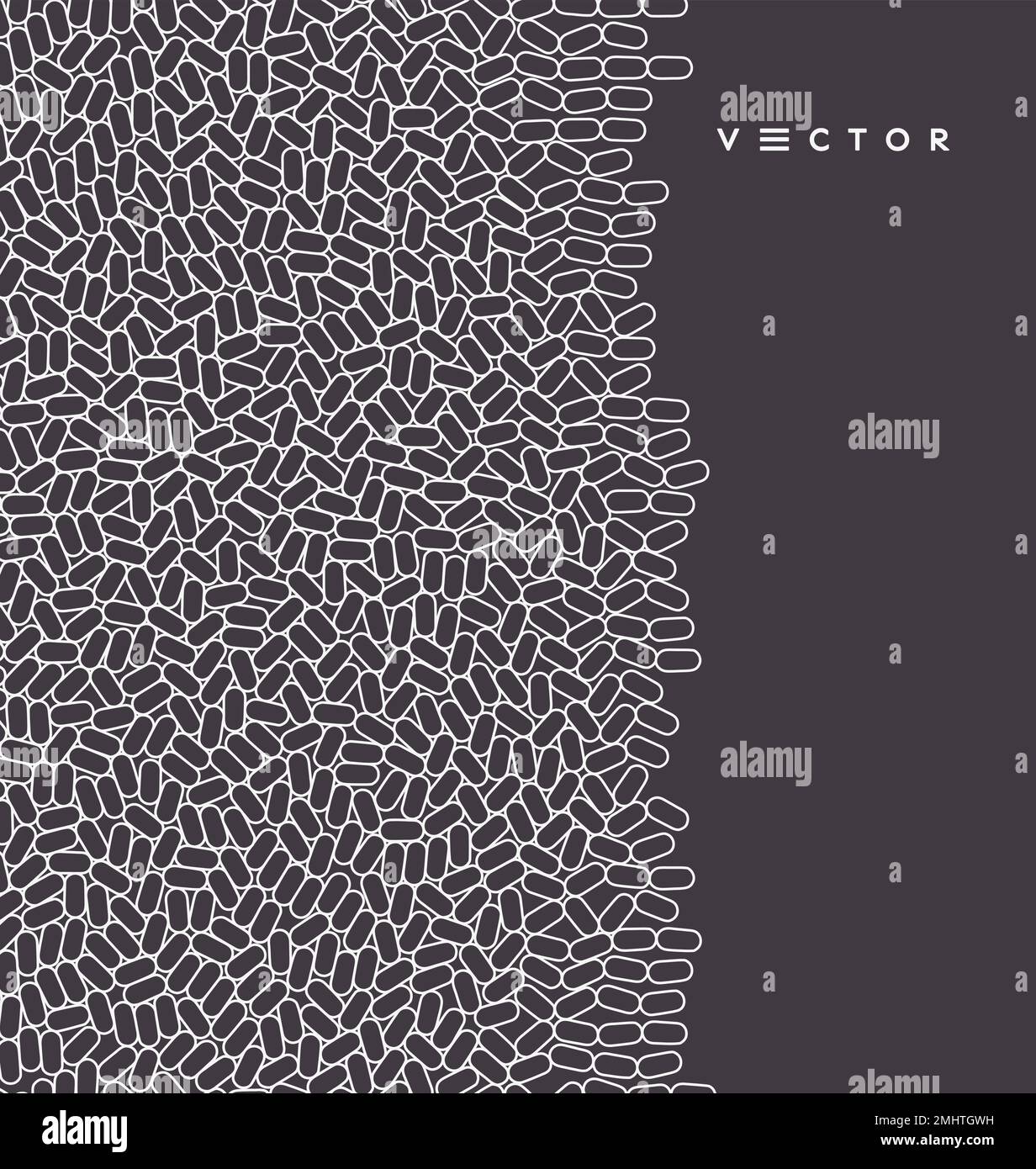 Cover design template. Vector illustration for science, chemistry or ...