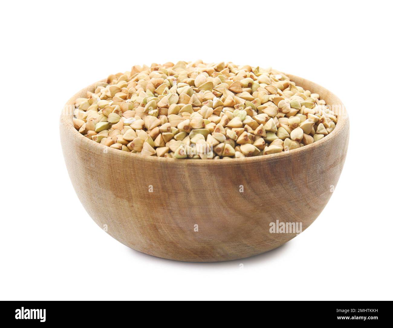 Uncooked green buckwheat in Cut Out Stock Images & Pictures - Alamy