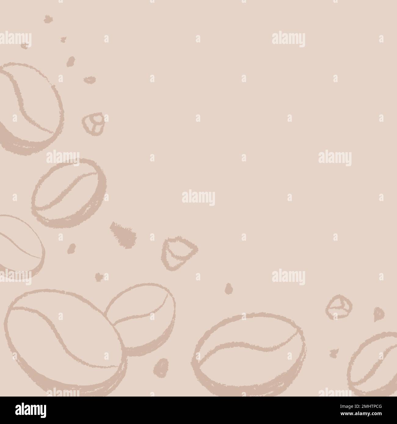 Coffee Instagram post background vector Stock Vector Image & Art - Alamy