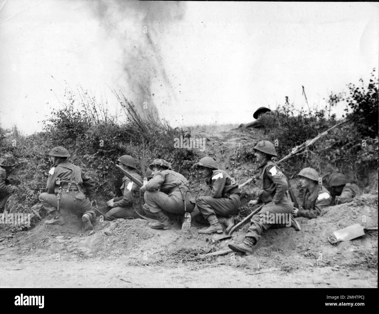 In this photo provided by British Official Photo, British and Canadian ...
