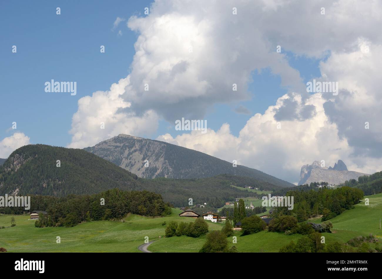 Castelrotto kastelruth alto adige hi-res stock photography and images ...