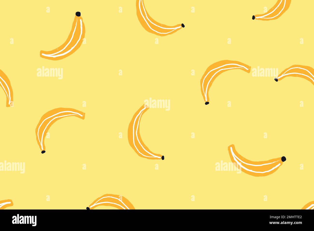 Banana background desktop wallpaper, cute vector Stock Vector Image ...