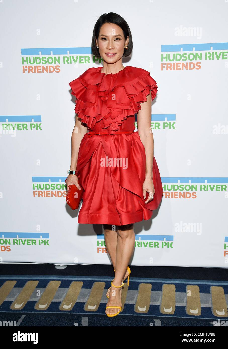 Honoree actress Lucy Liu attends the annual Hudson River Park Gala at ...