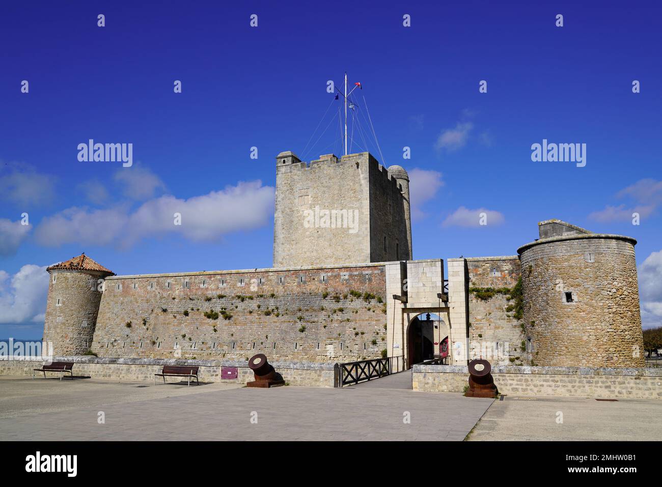 Ancient medieval fortification fort Vauban in Fouras France Stock Photo ...