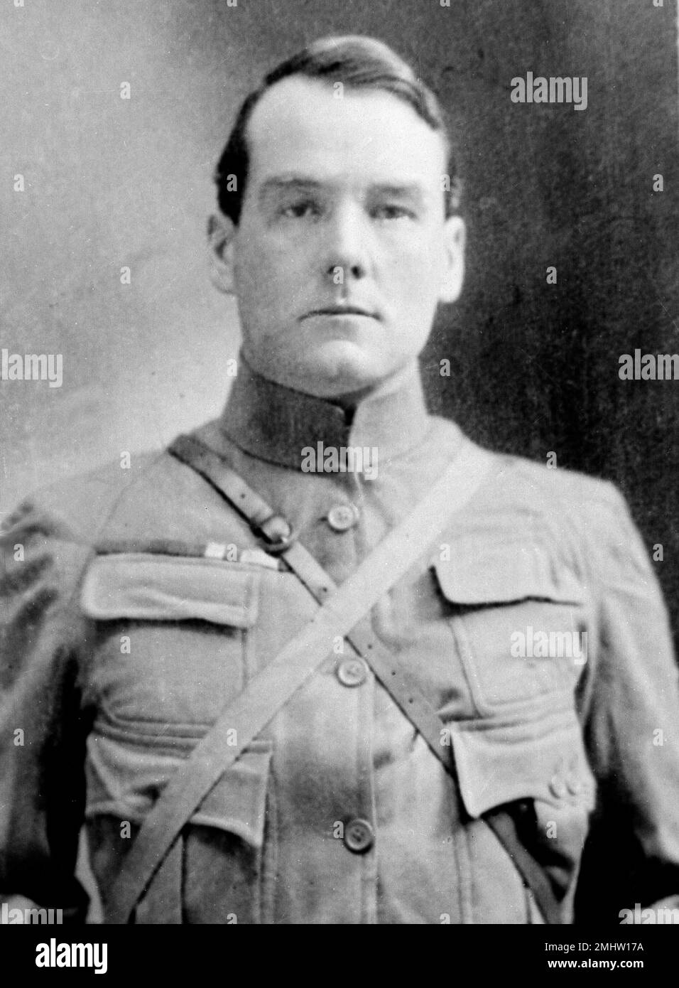 American journalist Richard Harding Davis is seen in 1925 when he was a ...