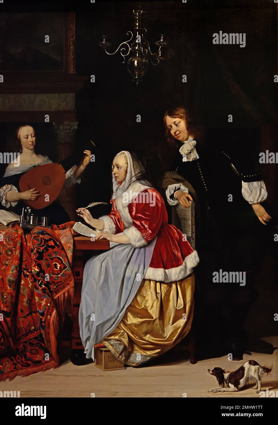 16th century music painting hi-res stock photography and images - Alamy