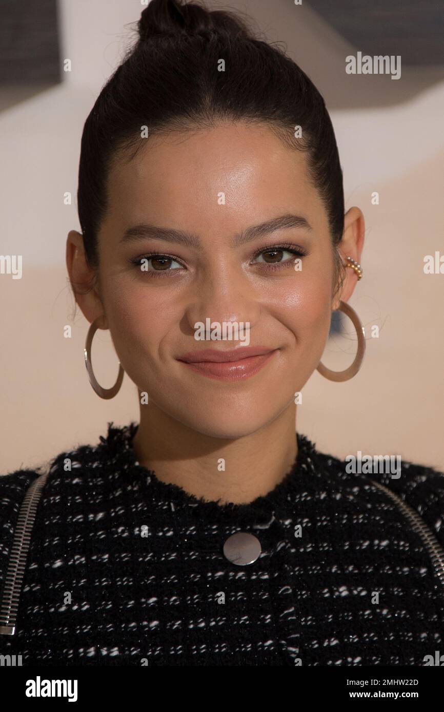 Actress Natalia Reyes poses for photographers upon arrival at the photo ...