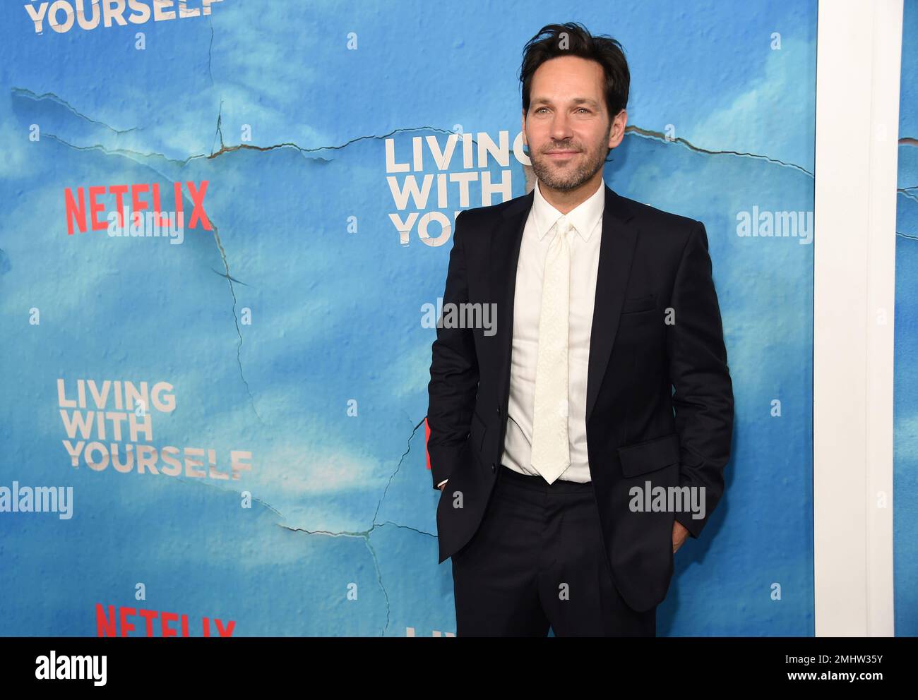 Paul Rudd arrives at the Los Angeles premiere of "Living With Yourself ...