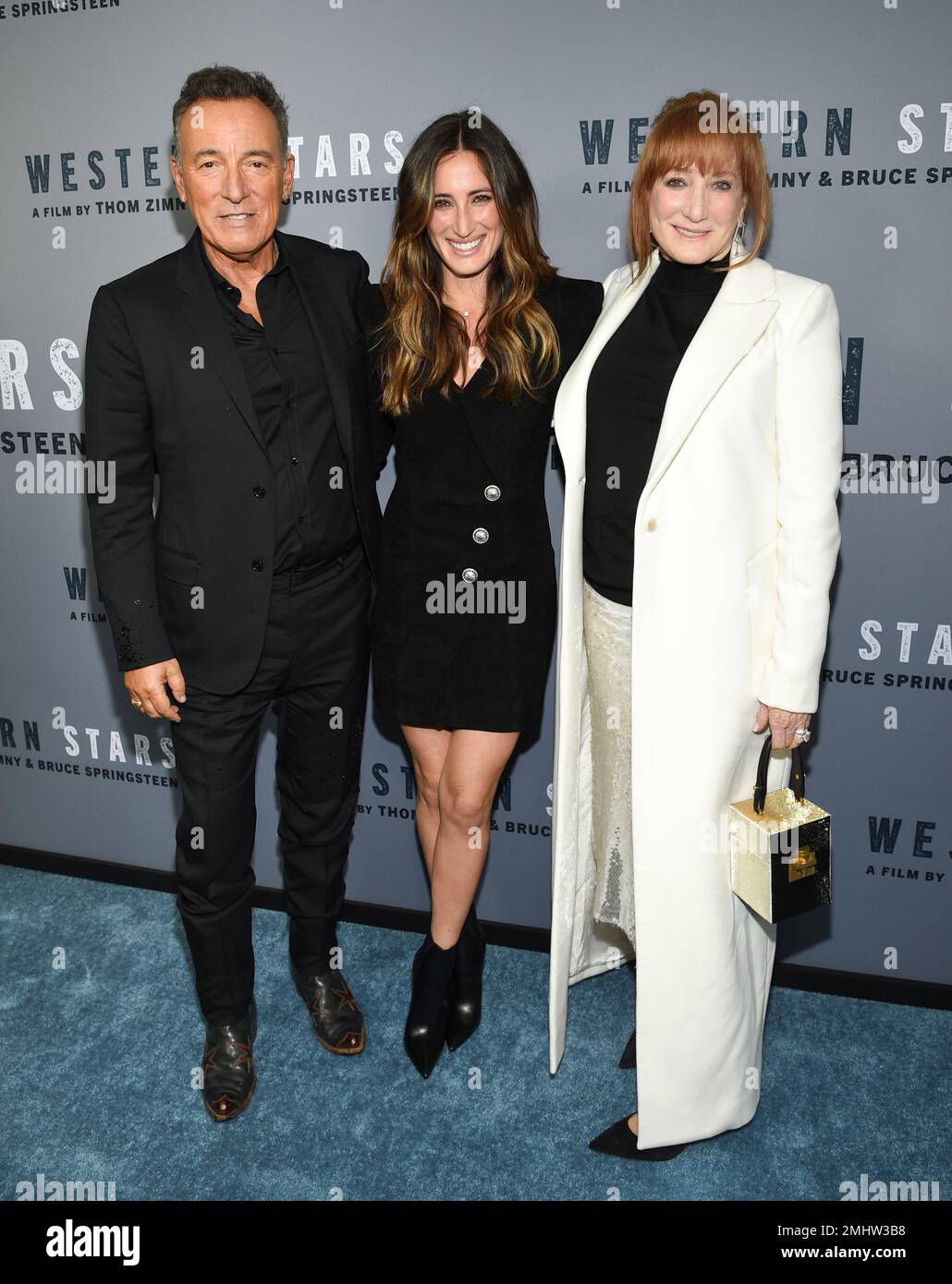 Singer-songwriter Bruce Springsteen, left, daughter Jessica Springsteen ...