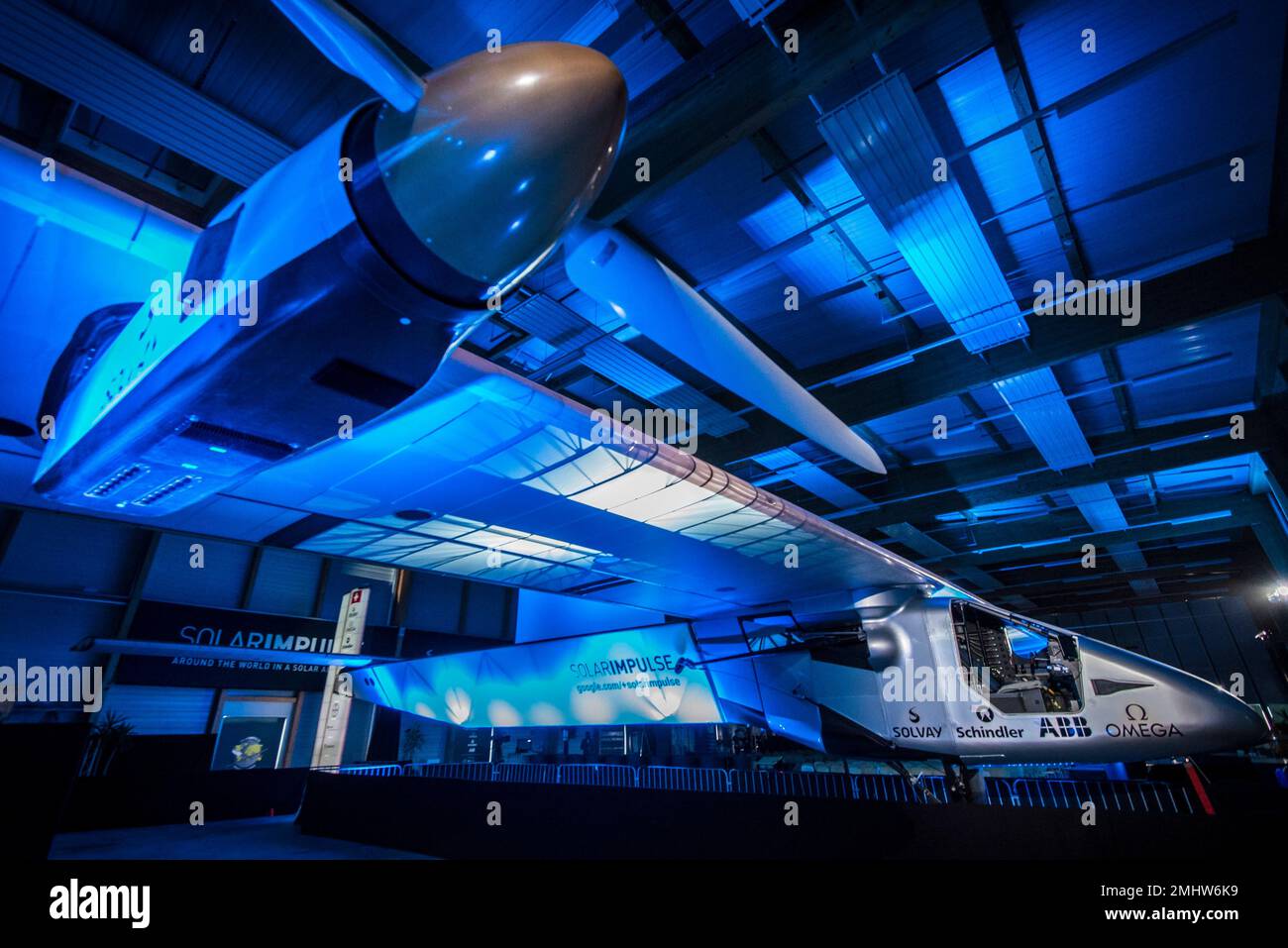 IMAGE DISTRIBUTED FOR SOLAR IMPULSE 2 - Swiss pioneers Bertrand Piccard ...