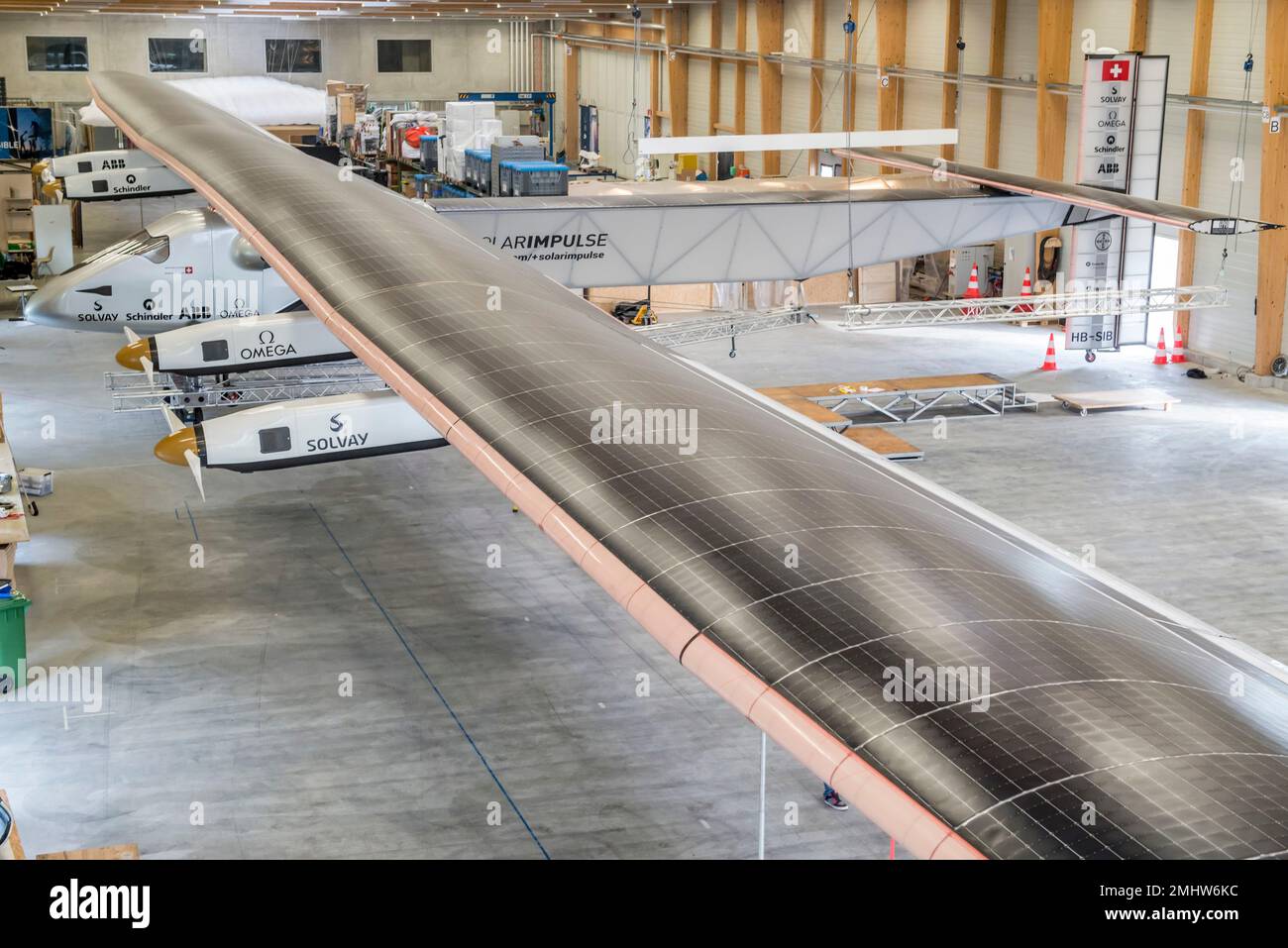 IMAGE DISTRIBUTED FOR SOLAR IMPULSE 2 - Swiss pioneers Bertrand Piccard ...