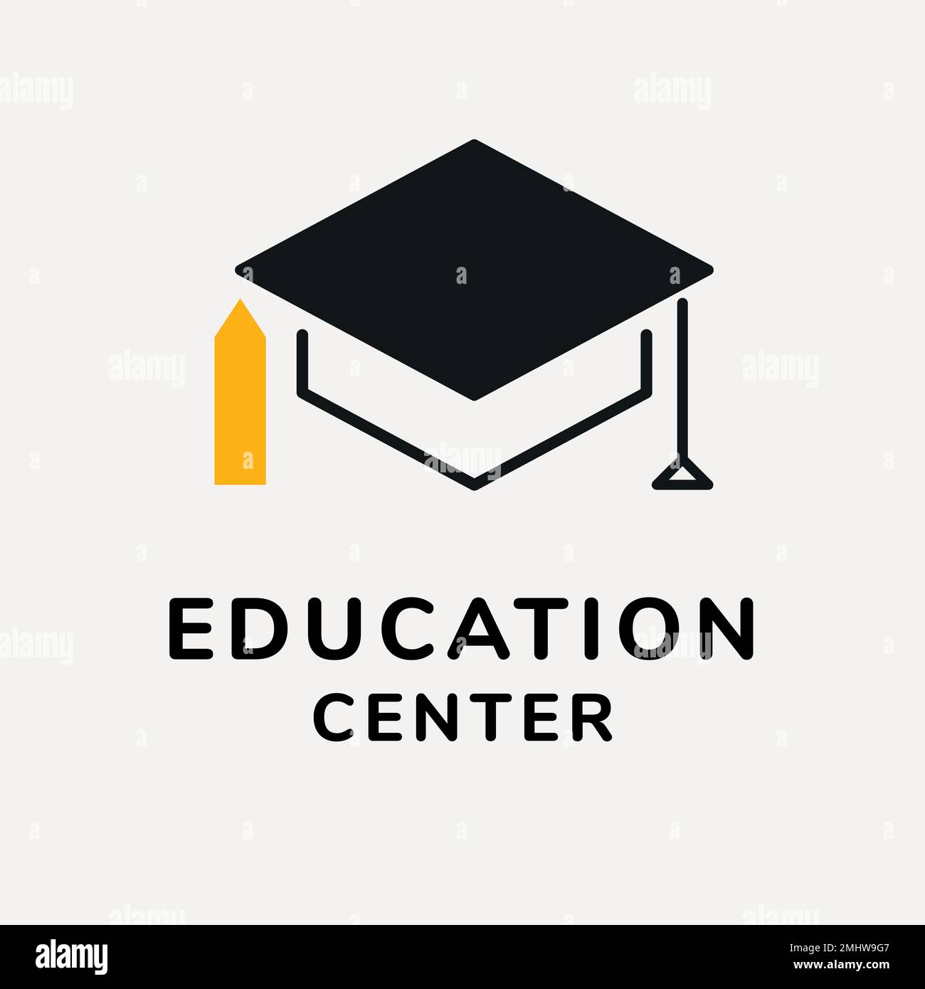 Education business logo template, branding design vector, education ...
