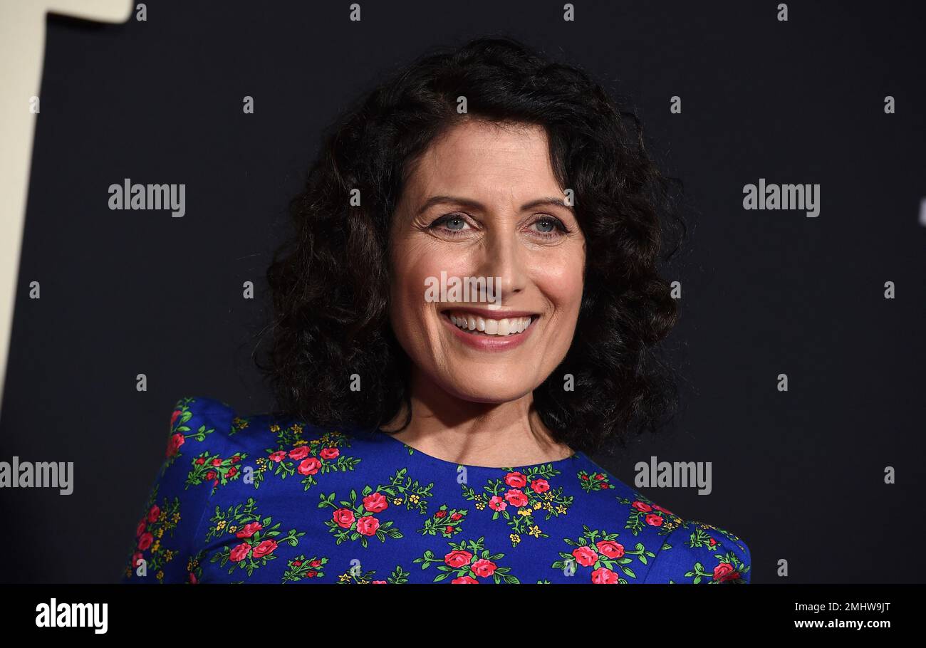 Lisa Edelstein arrives at the Los Angeles premiere of "Jojo Rabbit" at ...