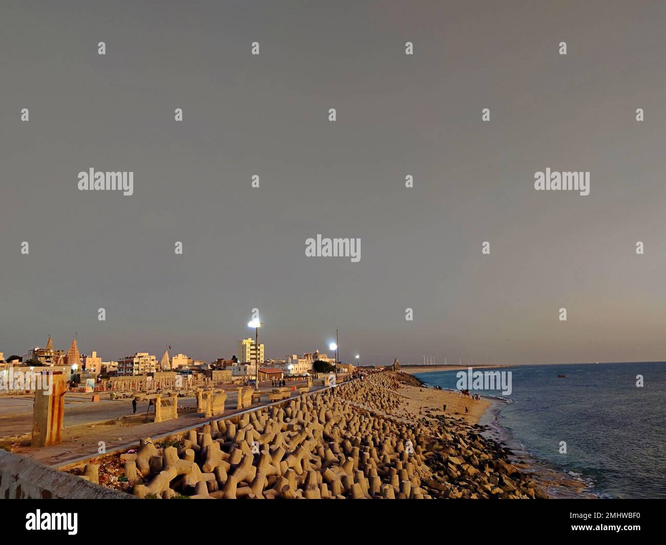 Dwarkadhish beach hi-res stock photography and images - Alamy