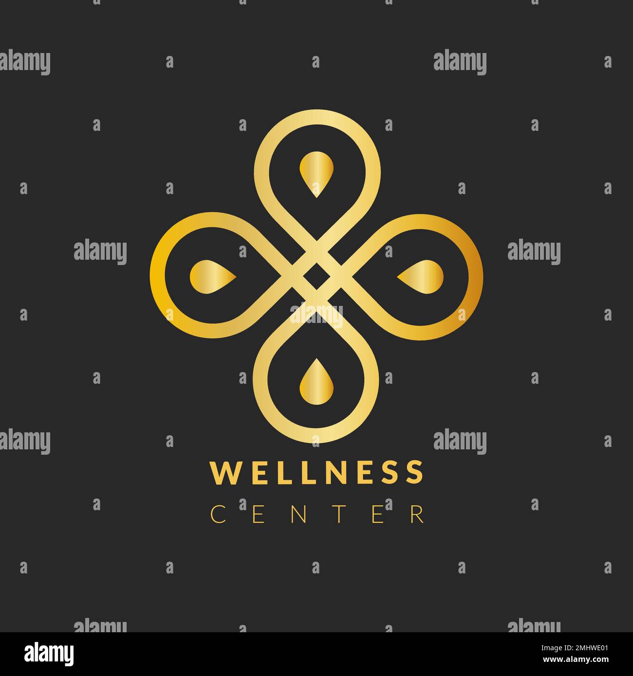 Gold center vector vectors hi-res stock photography and images - Alamy