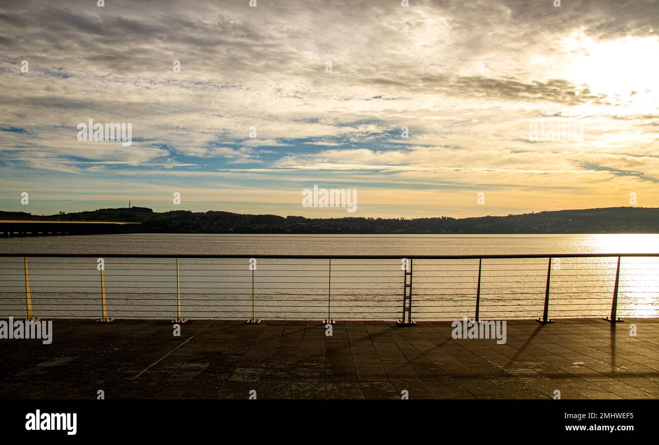 Dundee, Tayside, Scotland, UK. 27th Jan, 2023. UK Weather: Temperatures ...