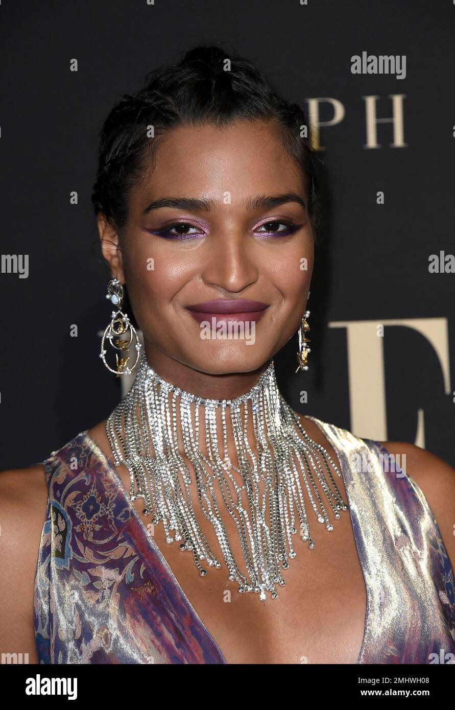 Indya Moore arrives at the 26th annual ELLE Women in Hollywood ...