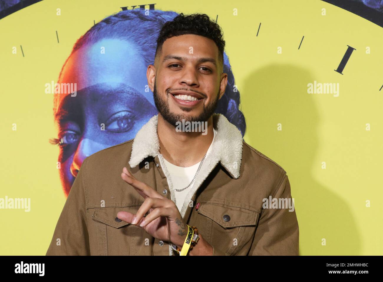 Saruna Jackson attends the "Watchmen" premiere at the Cinerama Dome on ...