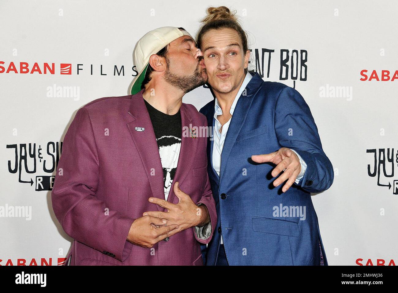 Kevin Smith, left, and Jason Mewes attend a special Screening of "Jay ...