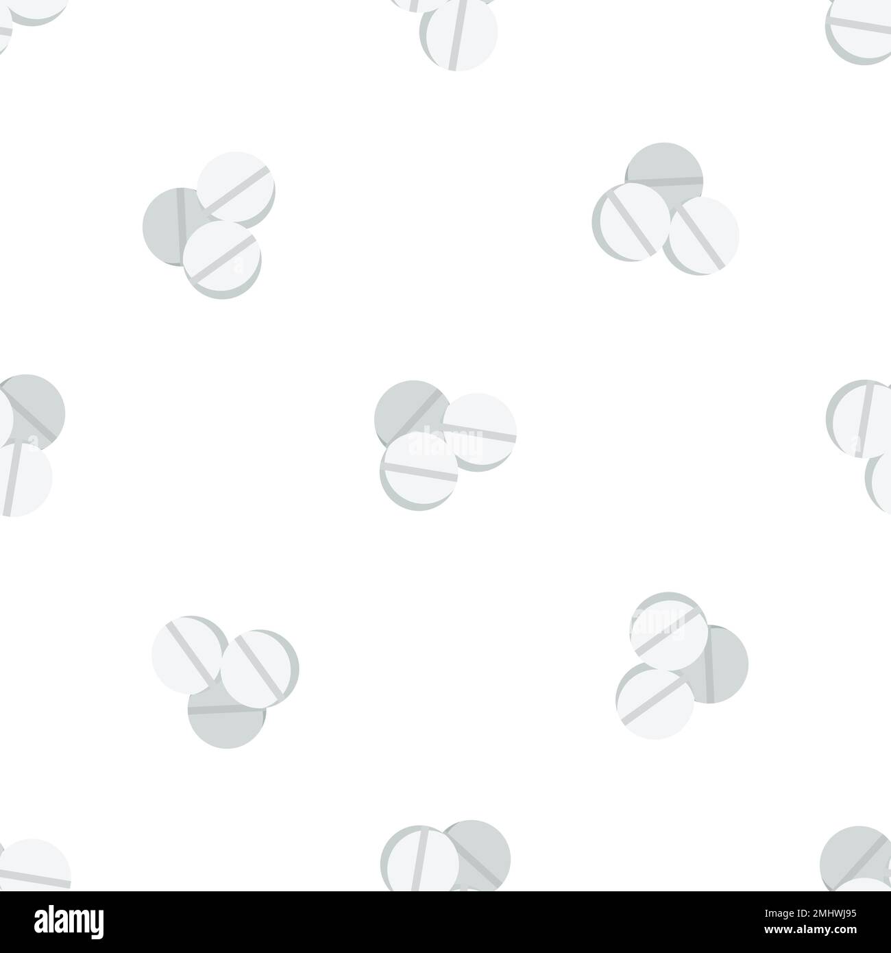 Round pill pattern seamless vector Stock Vector Image & Art - Alamy